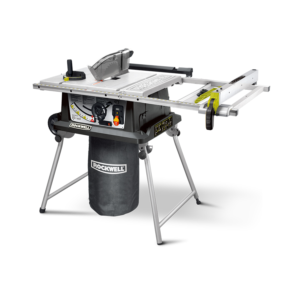 15.0 Amp 10" Jobsite Table Saw with Laser - Rockwell Tools