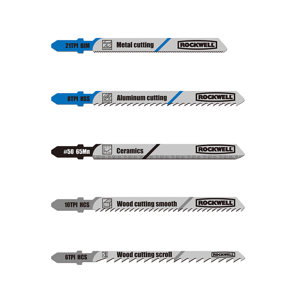 BladeRunner X2 10 Piece T-Shank Blade Set - Rockwell Tools