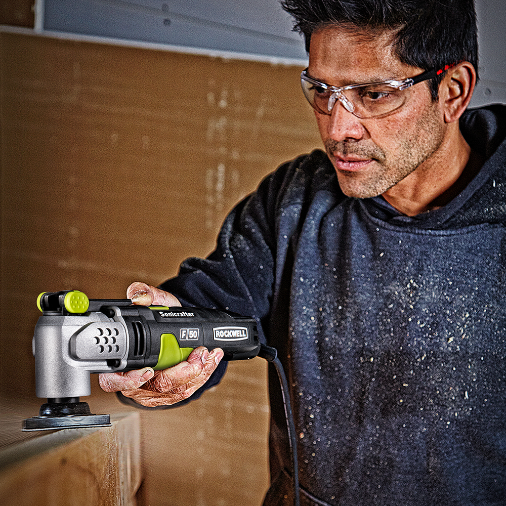 Sonicrafter F50 4.0 Amp Oscillating Multi-Tool - Rockwell Tools