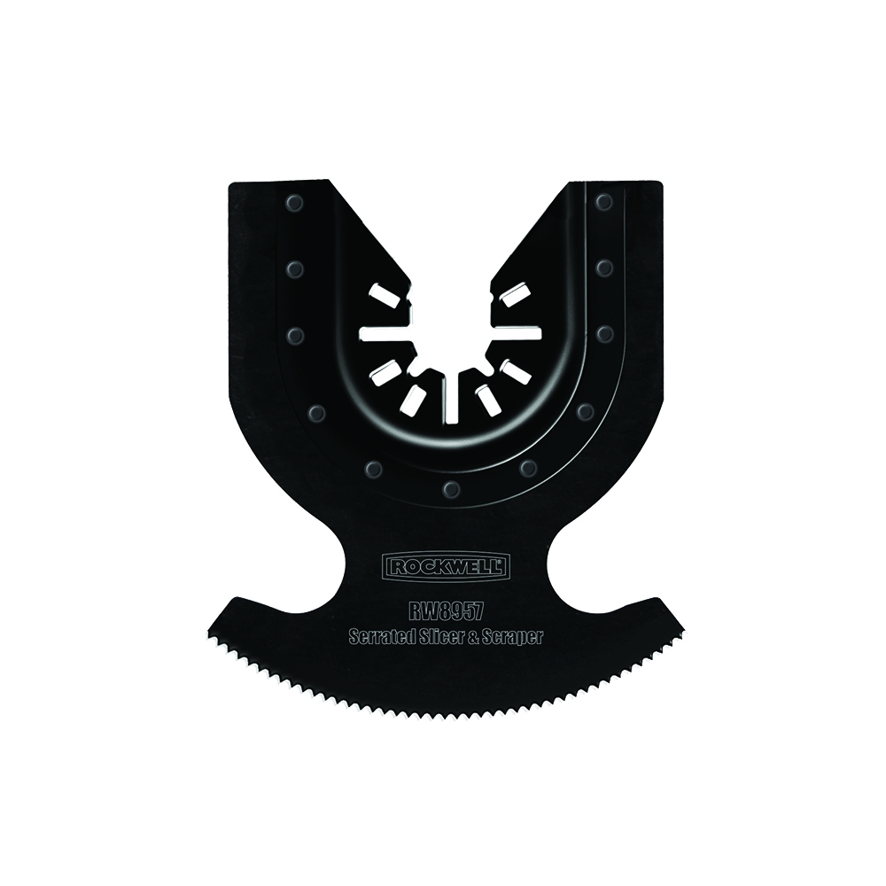 Universal fit Serrated Slicer & Scraper - Rockwell Tools